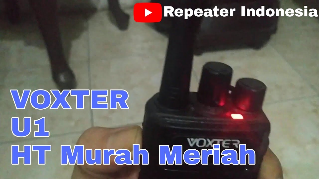 Review HT MURAH VOXTER U1 - YouTube