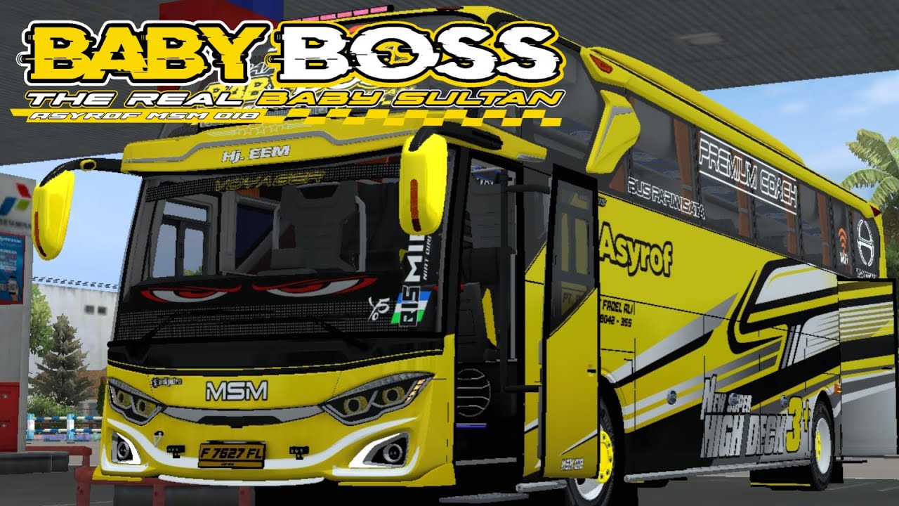 LIVERY ASYROF "BABY BOSS" MOD JB3 MN ART X ADFARIZ CONCEPT - YouTube