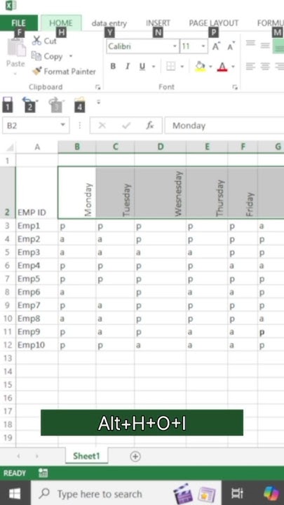 Advance Excel Trick!#exceltips#mstechtricks #exceltips #exceltutorial - YouTube