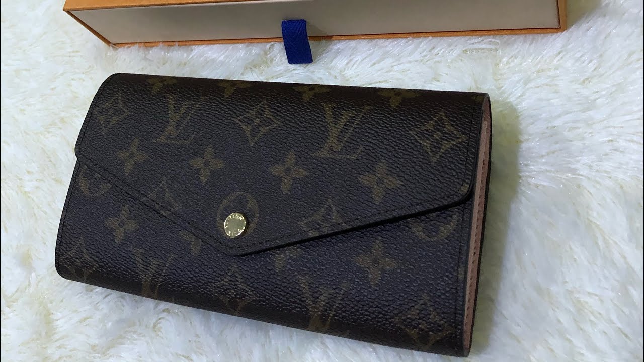Unboxing Dompet Louis Vuitton Sarah, cocok buat banyak Kartu - YouTube