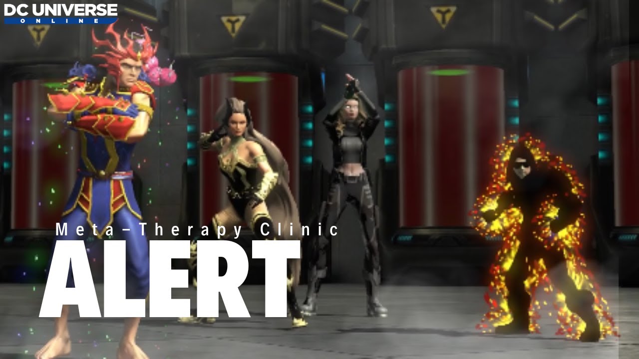 DCUO Episode 45 Test Server - Meta Therapy Clinic Alert [Normal] - YouTube