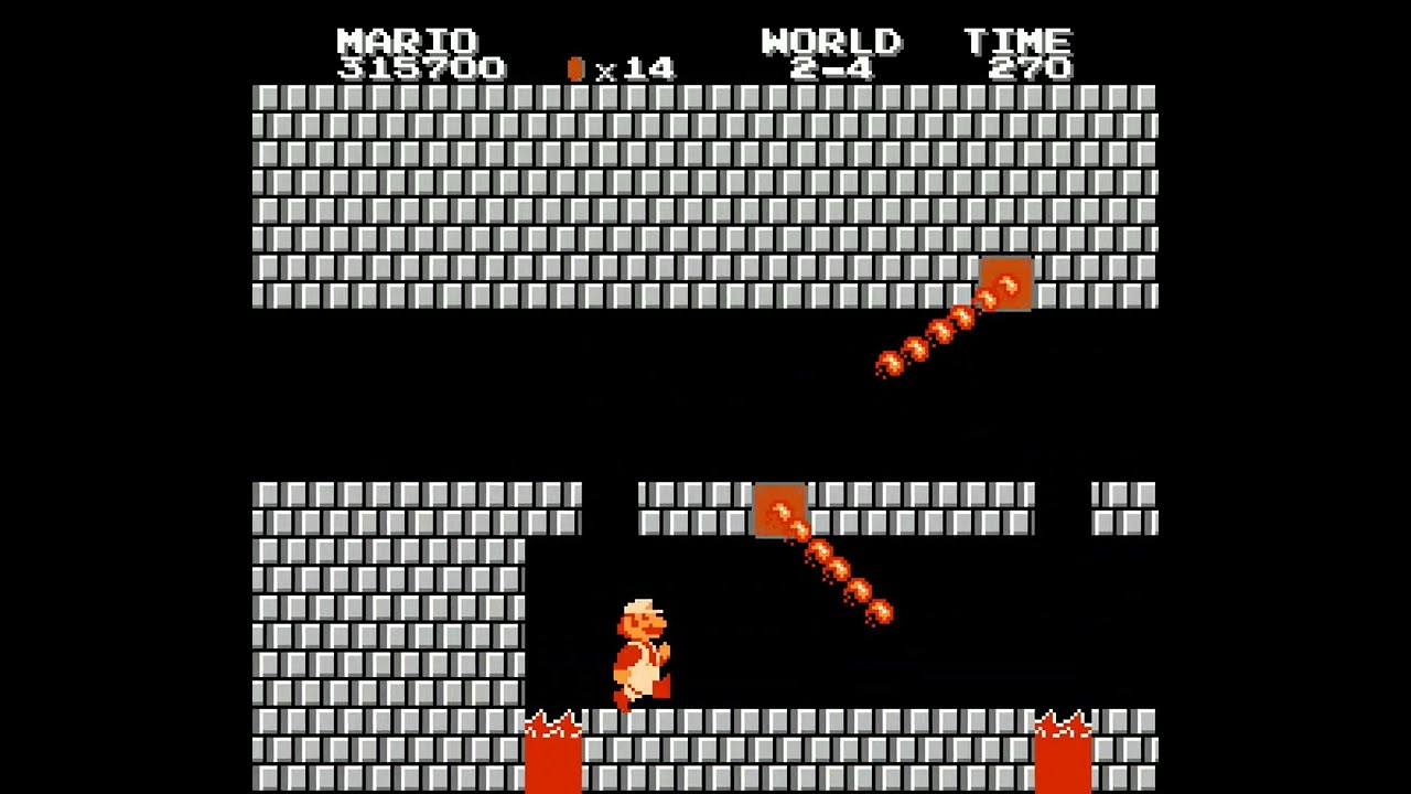 Super Mario Bros.: The Lost Levels - World 2-4 - YouTube