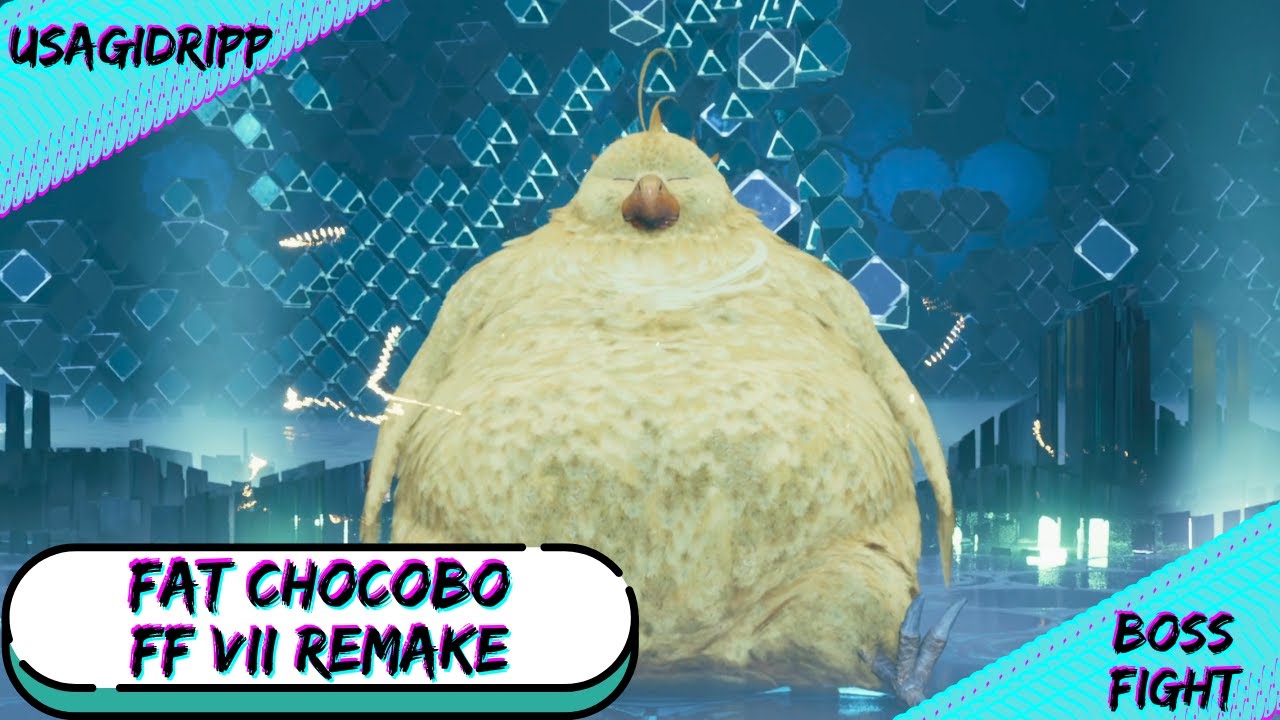 [BOSS FIGHT] FAT CHOCOBO - FINAL FANTASY VII REMAKE | EXTENDED VERSION ...