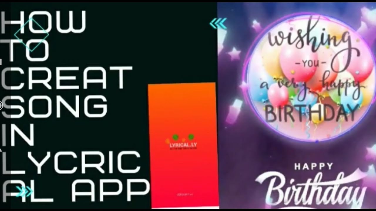 How to create song in lyrical. ly app in tamil - YouTube