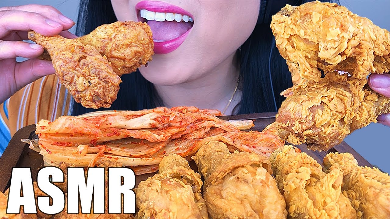 ASMR MOST POPULAR FRIED CHICKEN MUKBANG (KFC, JOLLIBEE, CHRUCH'S ...