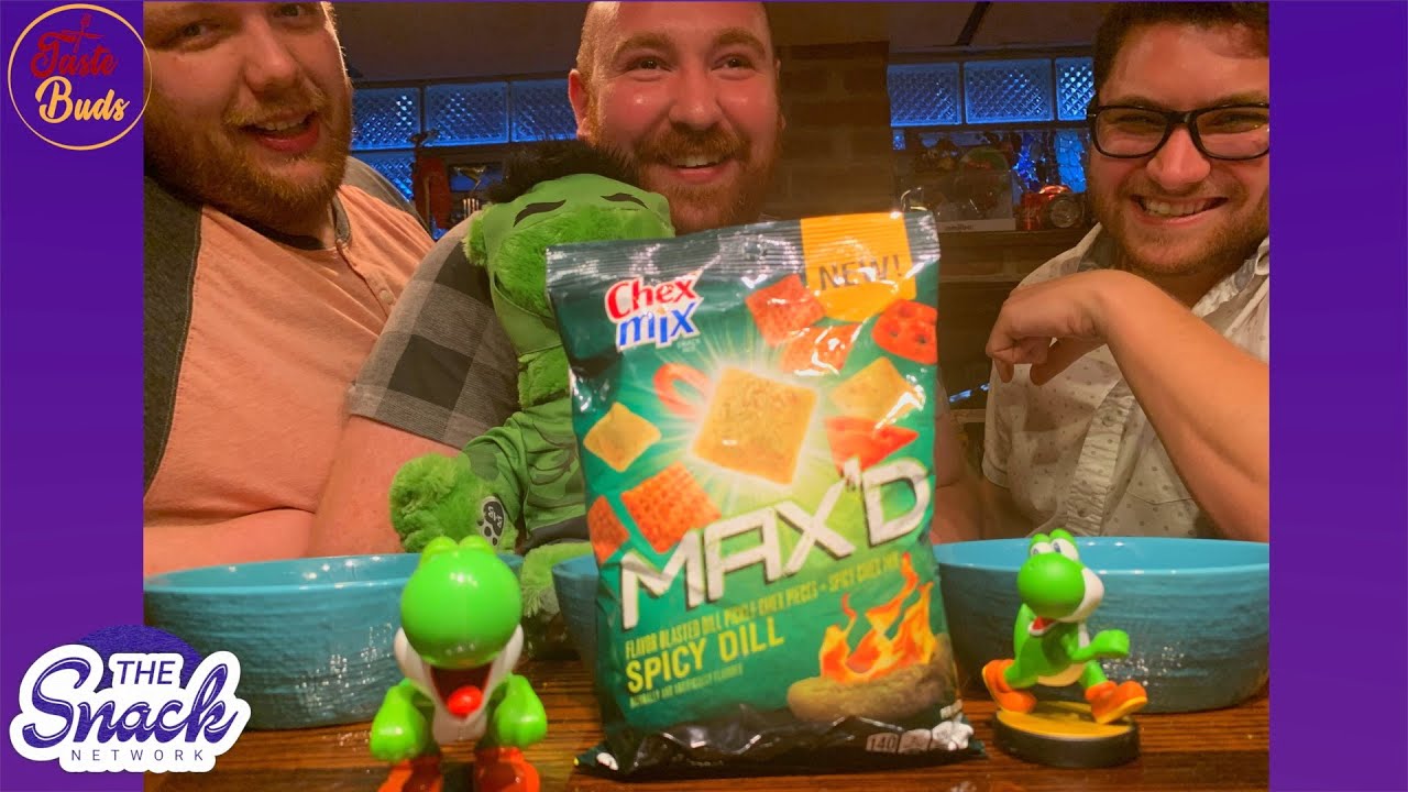 Max’d Spicy Dill Chex Mix MOIST?!? Taste Test & Review - Taste Buds ...