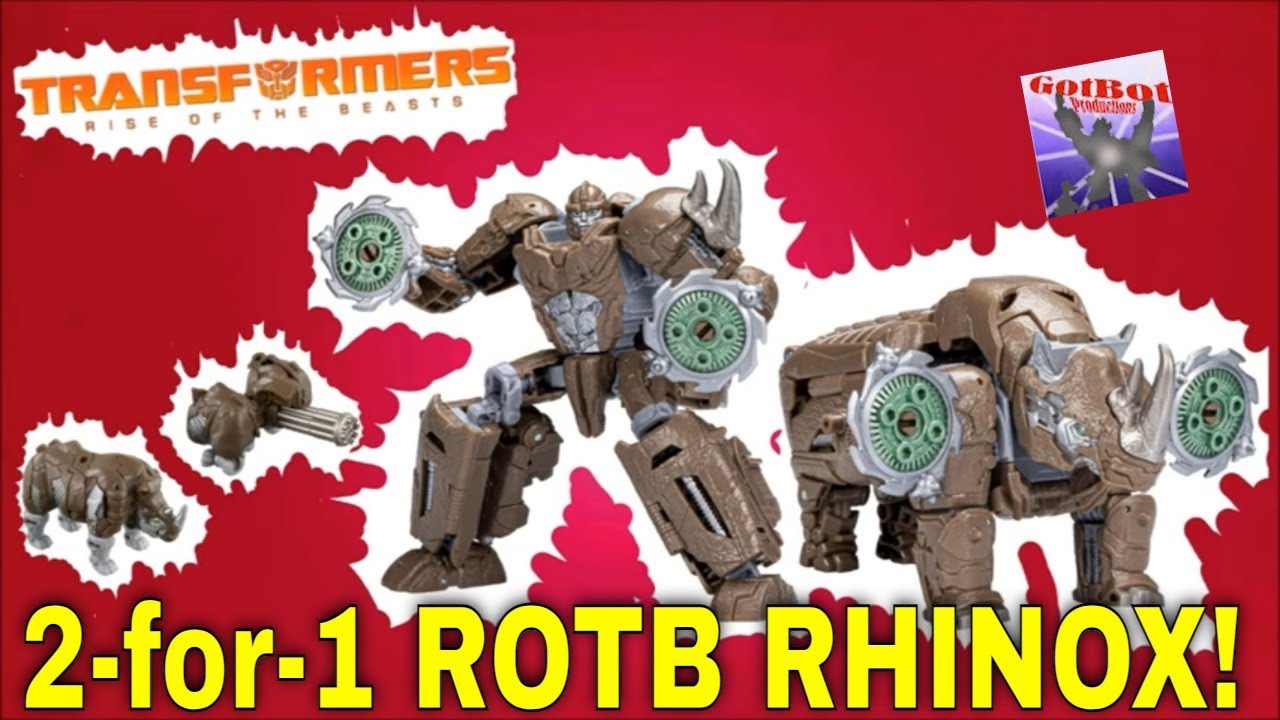 2-for-1 Transformers ROTB Voyager and Battle Master Rhinox - GotBot ...