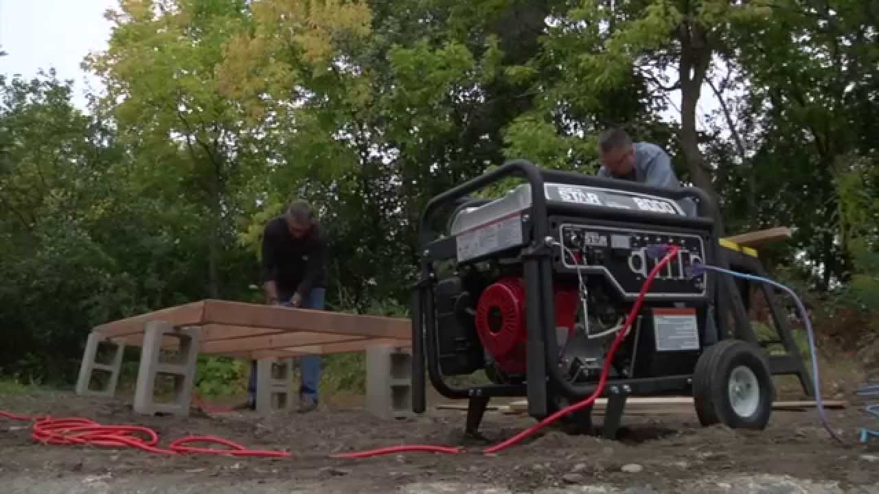 NorthStar Portable Generator with Honda GX390 Engine 8000 Surge Watts ...