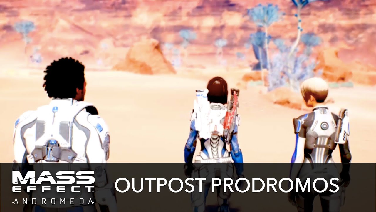 Mass Effect Andromeda - Walkthrough Part 7 - Outpost Prodromos - YouTube