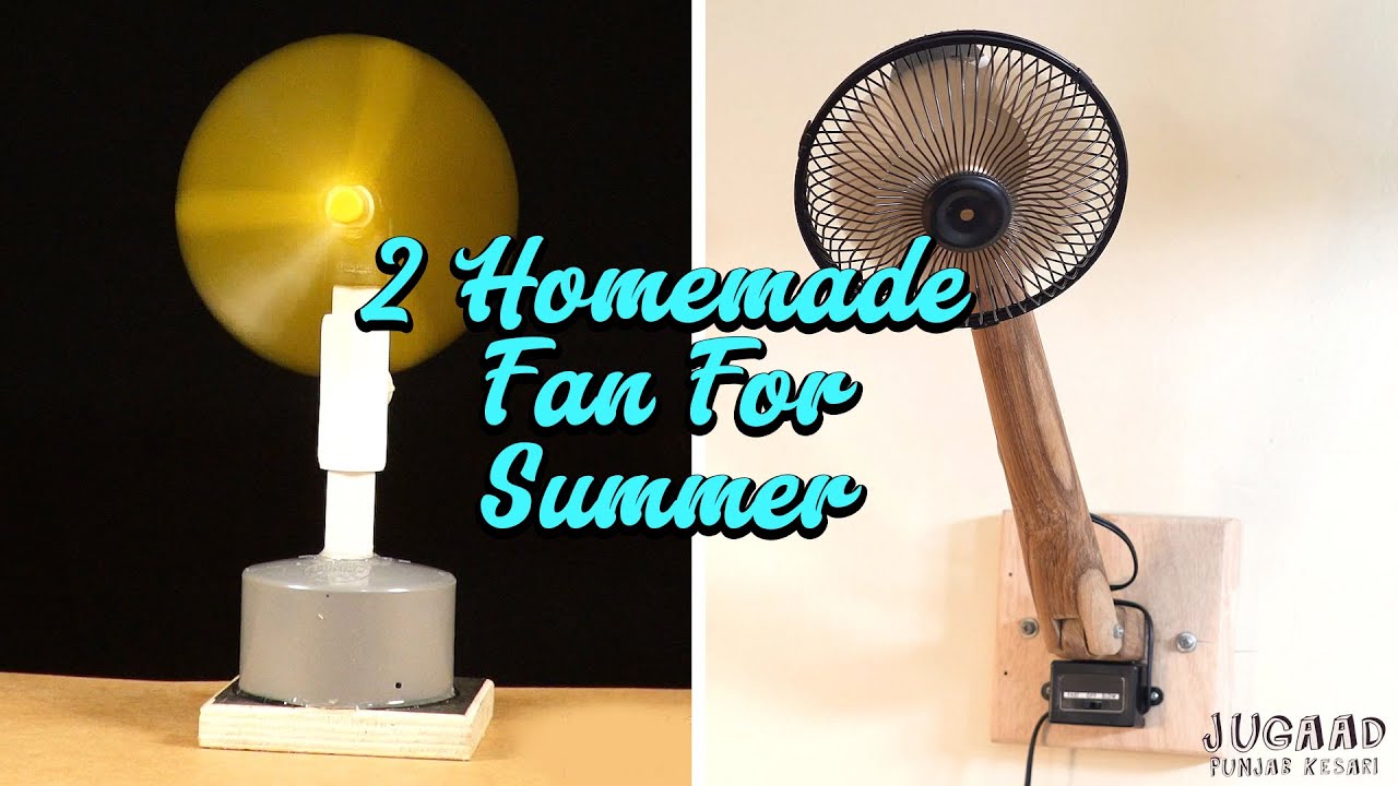 2 Homemade Fan For Summer - YouTube