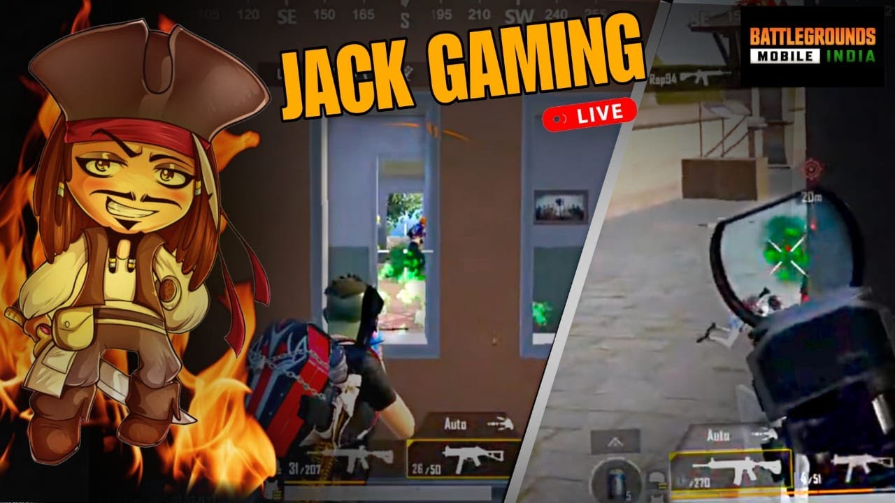 SOLO VS SQUAD ll LIVE WITH JACK ll BGMI ll - YouTube