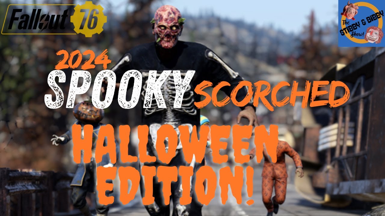 Trick or Treating & Spooky Scorched in Fallout 76 w/Yeahbear - YouTube