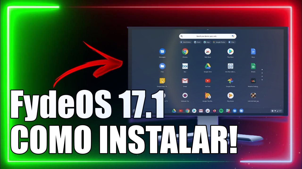 COMO INSTALAR FYDEOS 17.1 EM PC/NOTEBOOK FRACO - YouTube