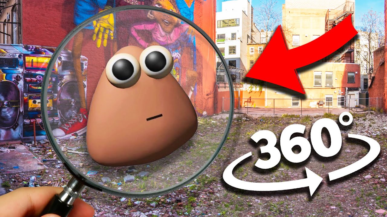Find POU 9 | POU ADOPT POULINA! Finding Challenge 360º VR Video - YouTube