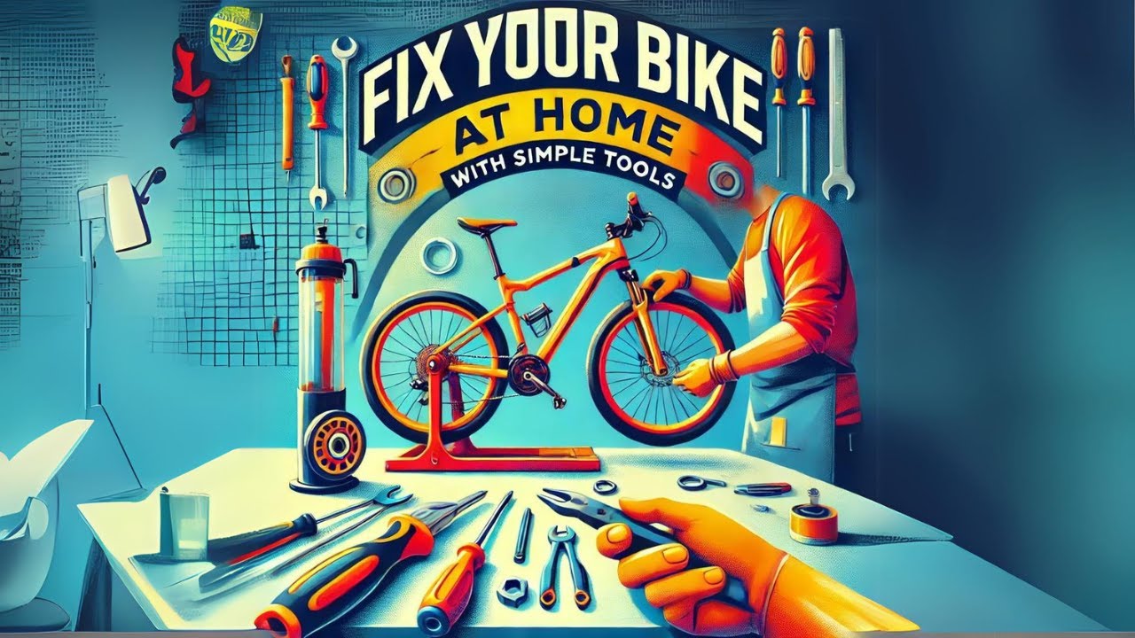 How to Repair Your Bike at Home | Simple DIY Fixes with Basic Tools ...