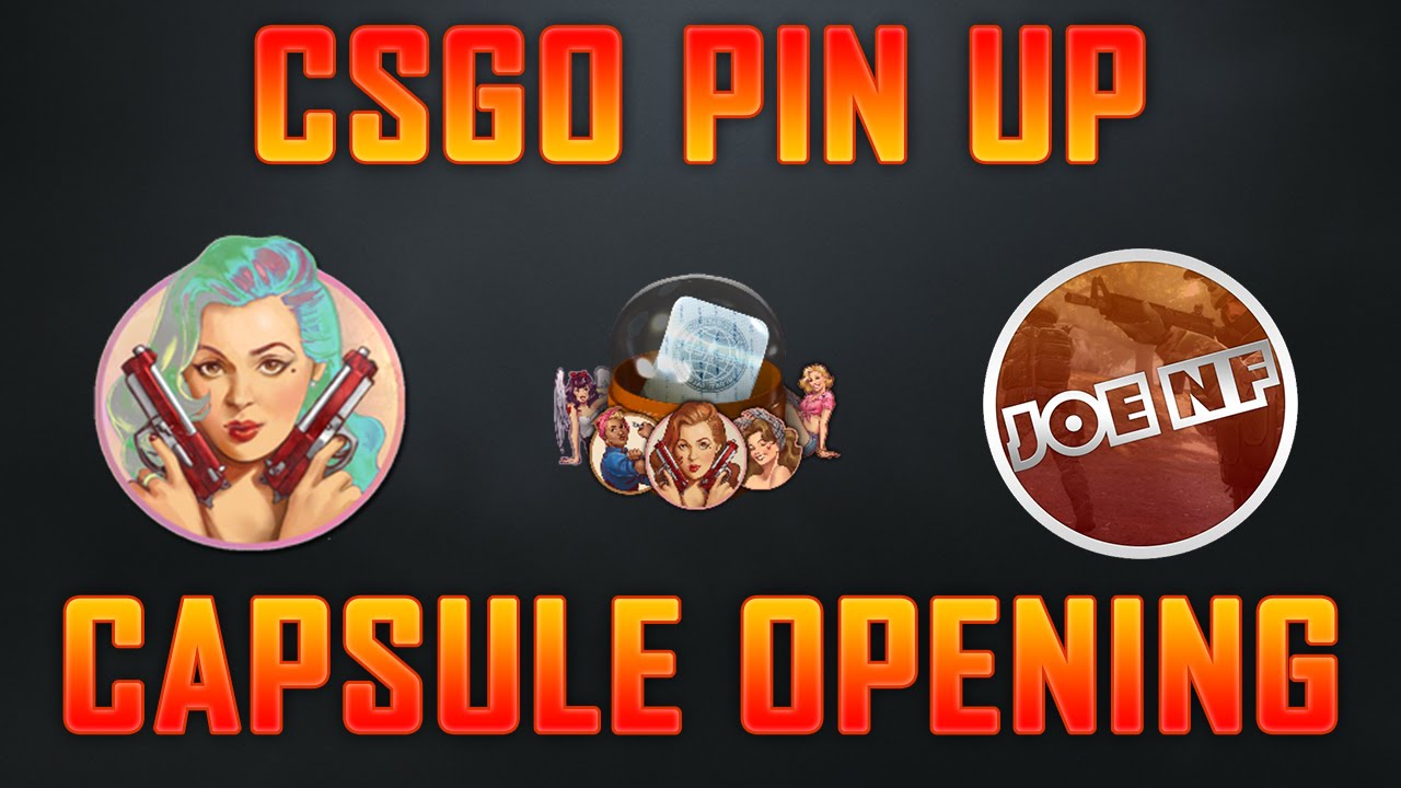 CSGO - Pin Up Sticker Opening - YouTube