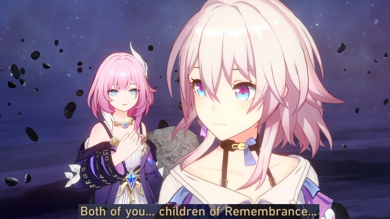 Child Of Remebrance March 7th Meets Child Of Remembrance Cyrene! Honkai ...
