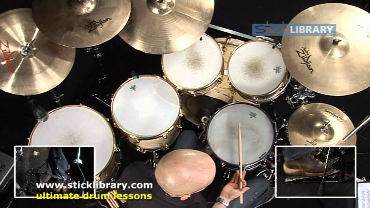 Tom Sawyer (Rush) Neil Peart Drum Lesson With Pete Riley Sticklibrary ...