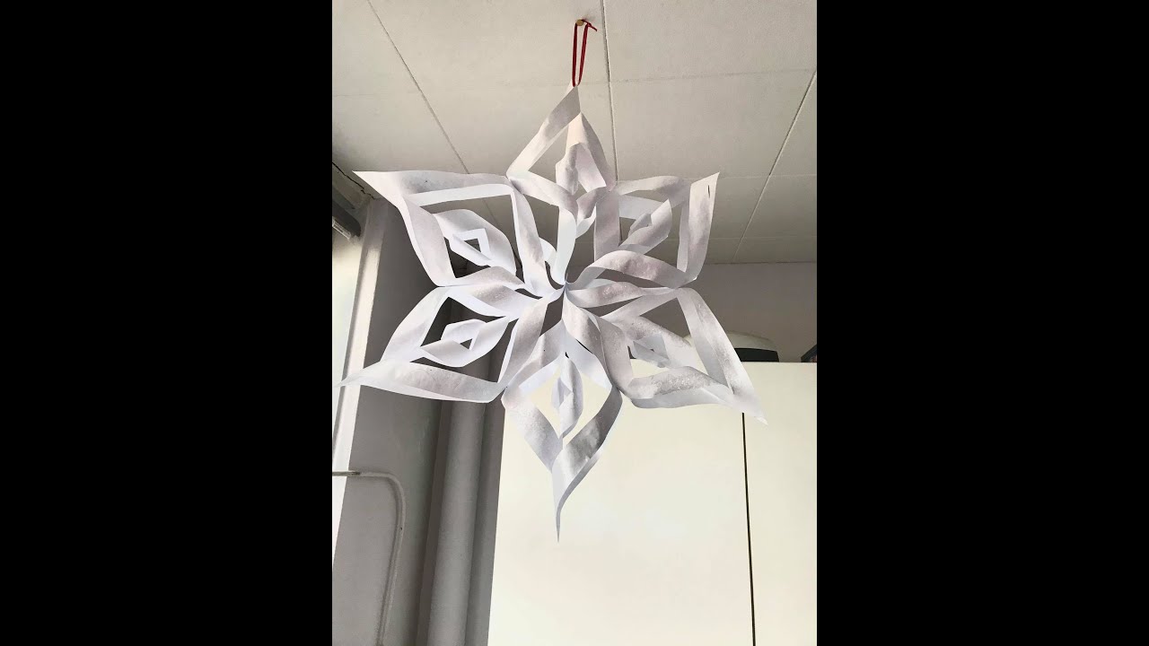 3D snowflake tutorial - YouTube
