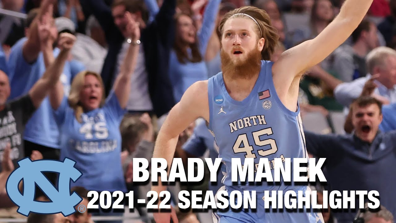 Brady Manek Regular Season Highlights | North Carolina Forward - YouTube