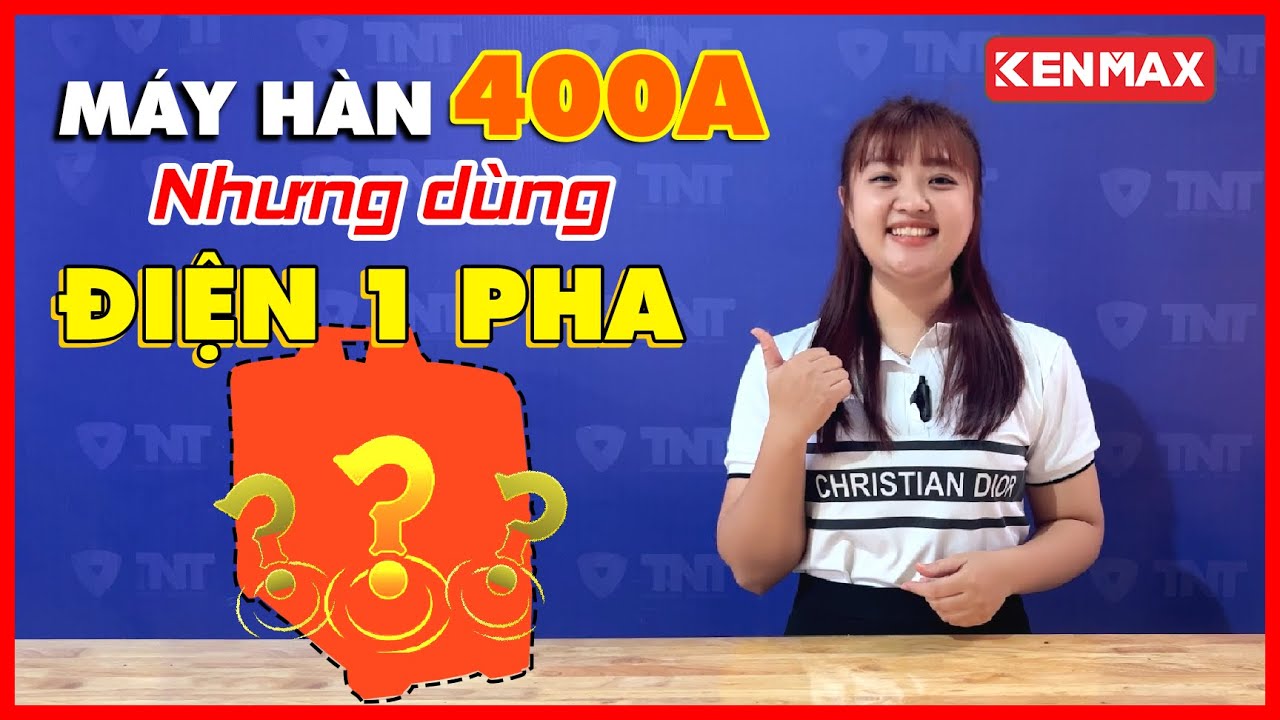 MÁY HÀN QUE 400A NHƯNG DÙNG ĐIỆN 1 PHA | MÁY HÀN CHẤT LƯỢNG NHÀ KENMAX - KM ARC 400 - YouTube