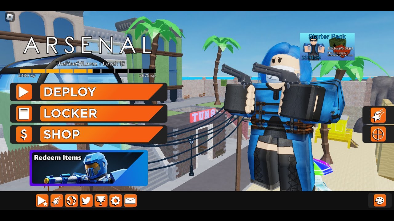 Roblox Arsenal Pro Gameplay #1 - YouTube