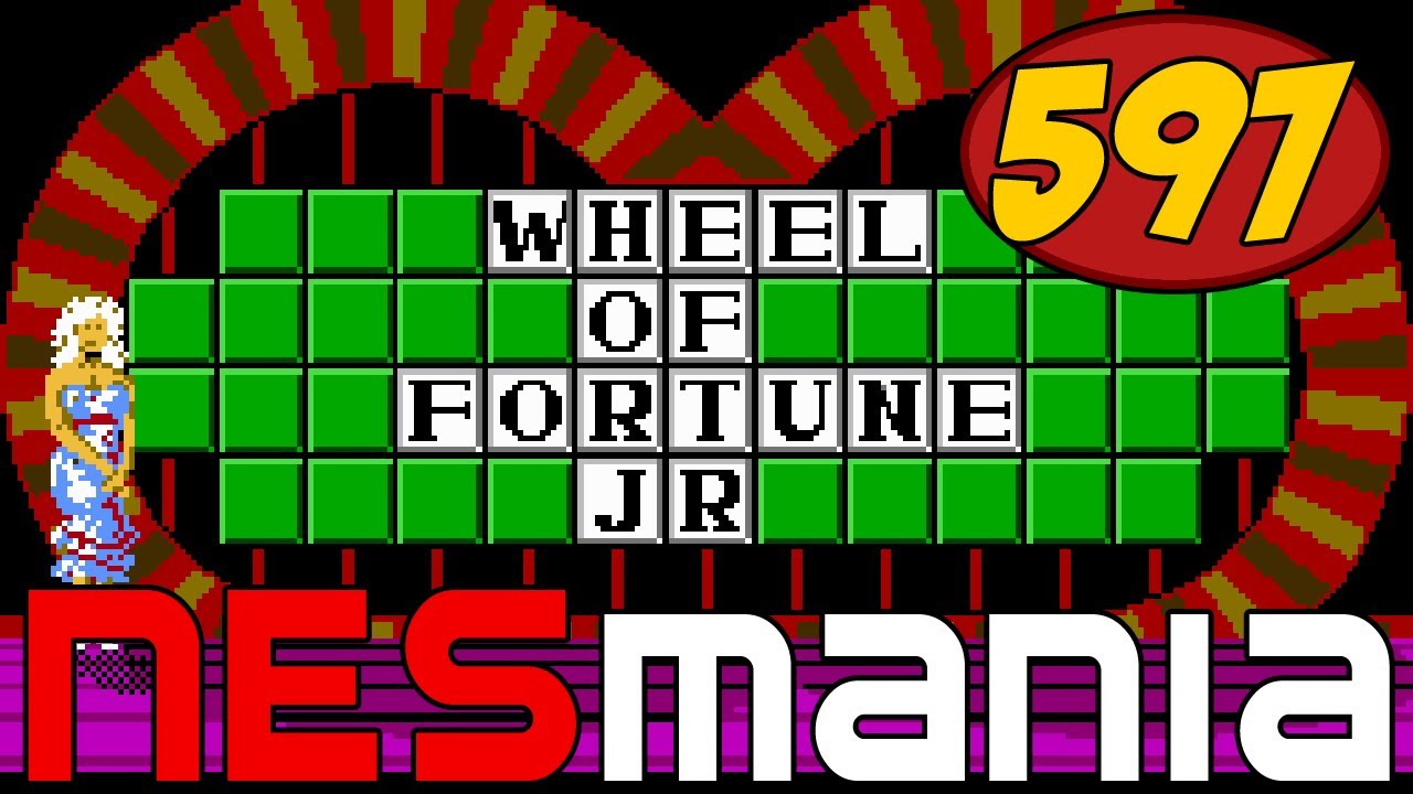 597/714 Wheel of Fortune Junior Edition - NESMania - YouTube