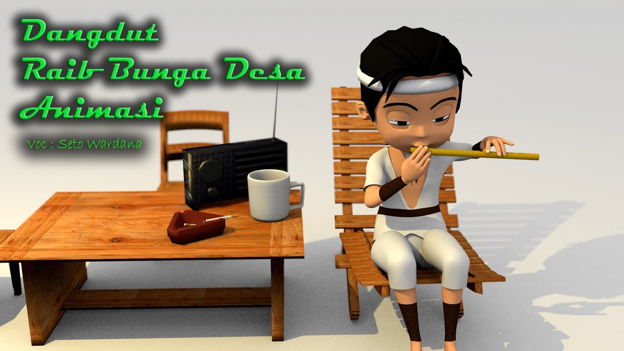 Raib bunga desa | Cover animasi dangdut lucu (sableng) - YouTube