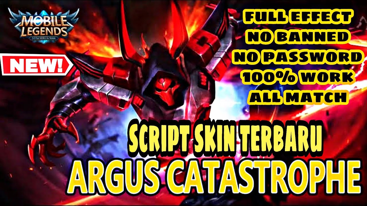 SKIN ARGUS EPIC TERBARU FULL EFFECT + BORDER EFFECT || Link MediaFire ...