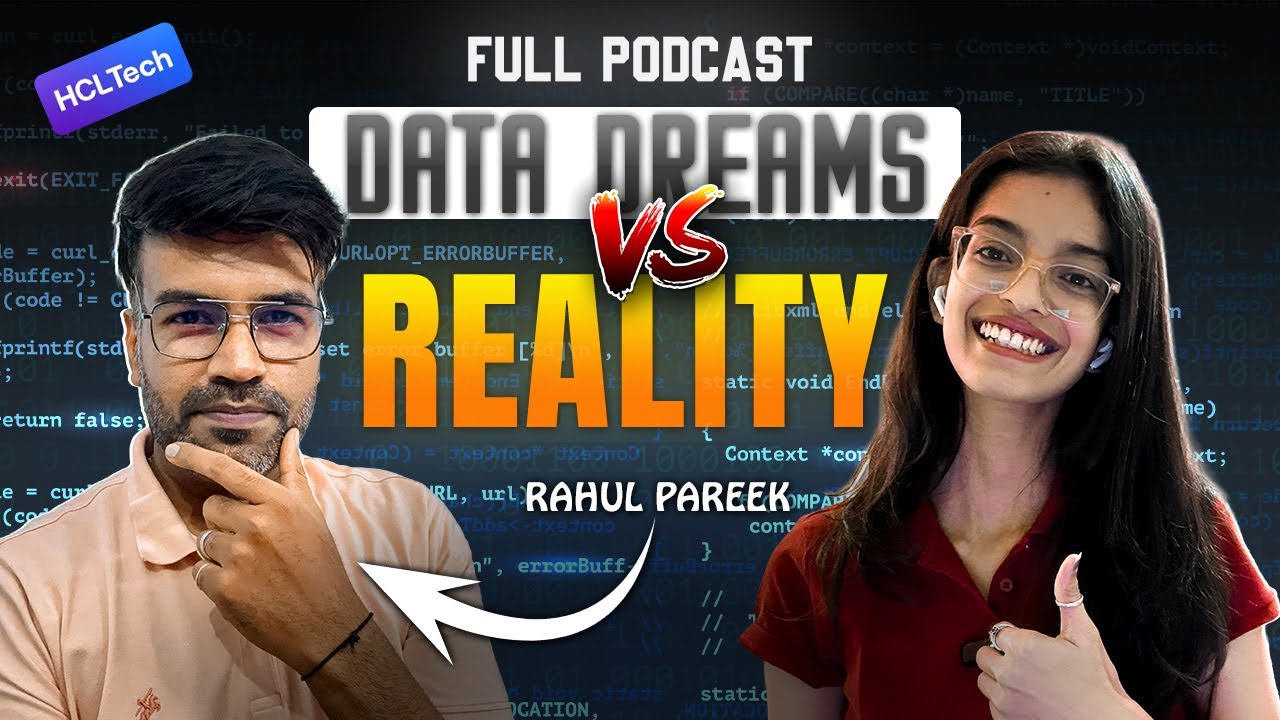 DATA DREAMS vs REALITY | The Harsh Truth ft. Rahul Pareek - YouTube