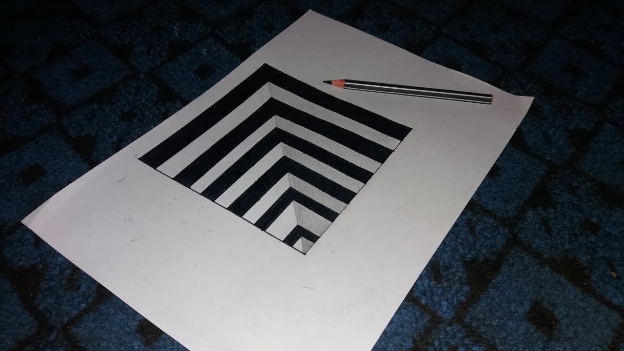 How To Draw 3D Hole Very Easy And Simple YouTube how-to-draw-3d-hole-very-easy-and-simple-youtube