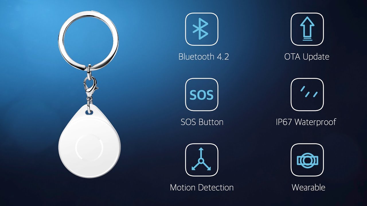 Main Applications of W6 Wearable Bluetooth Beacon - YouTube