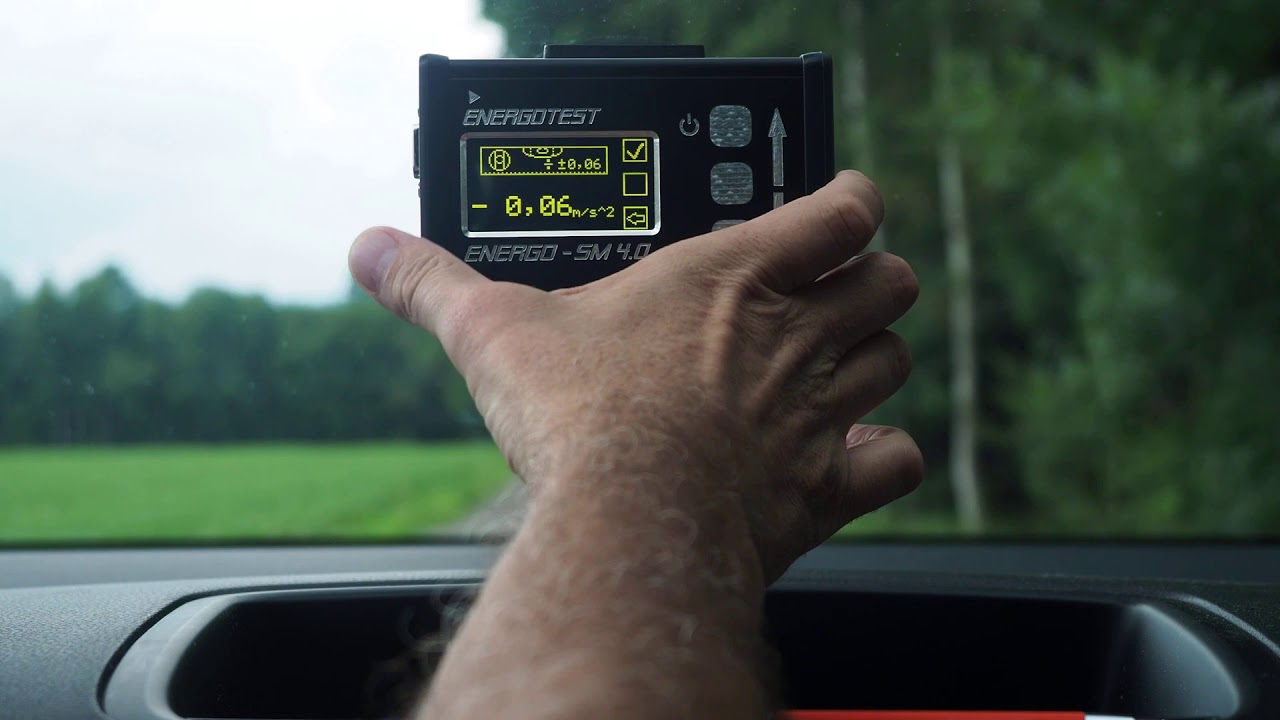 EnergoSM - The professional decelerometer - YouTube