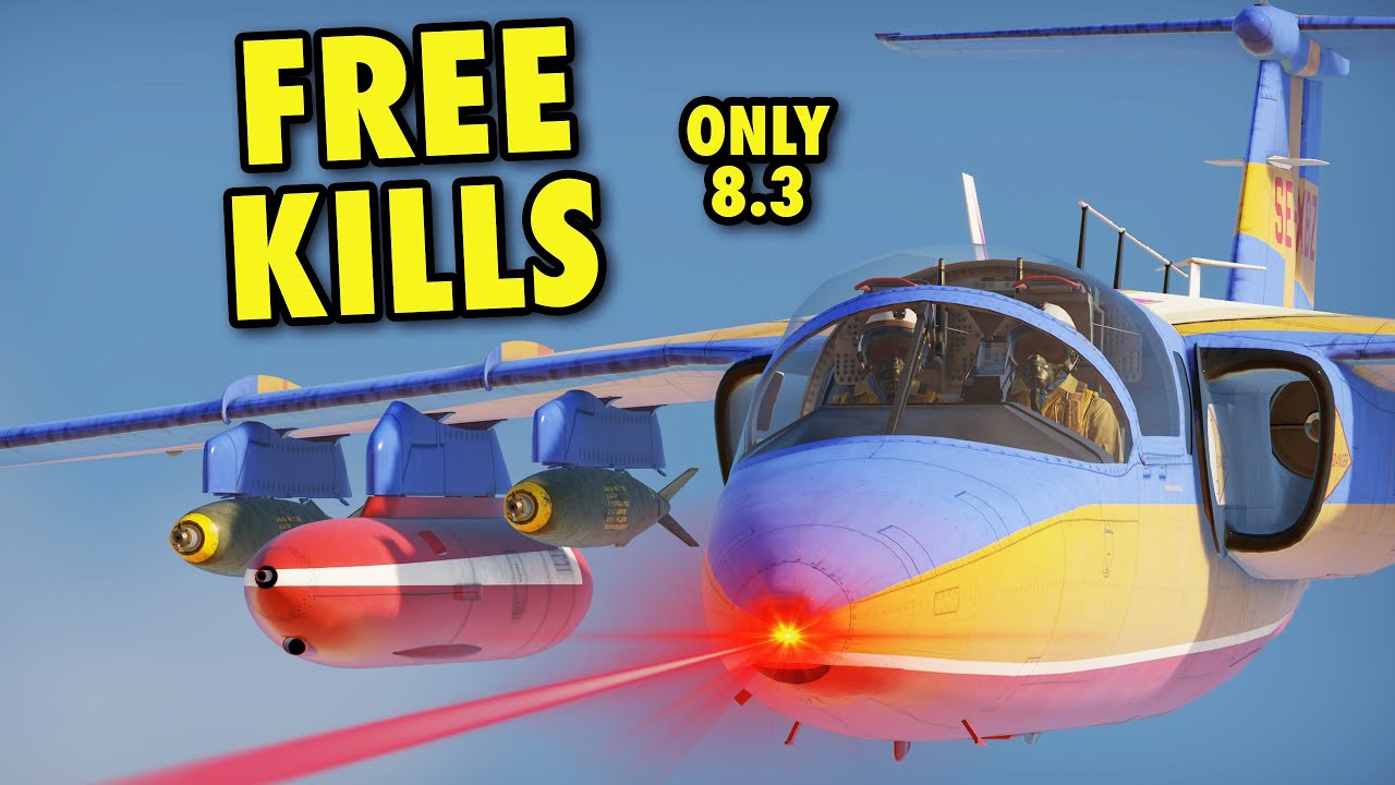 THE BEST CAS PLANE RIGHT NOW IS SWEDISH - SAAB-105G in War Thunder ...
