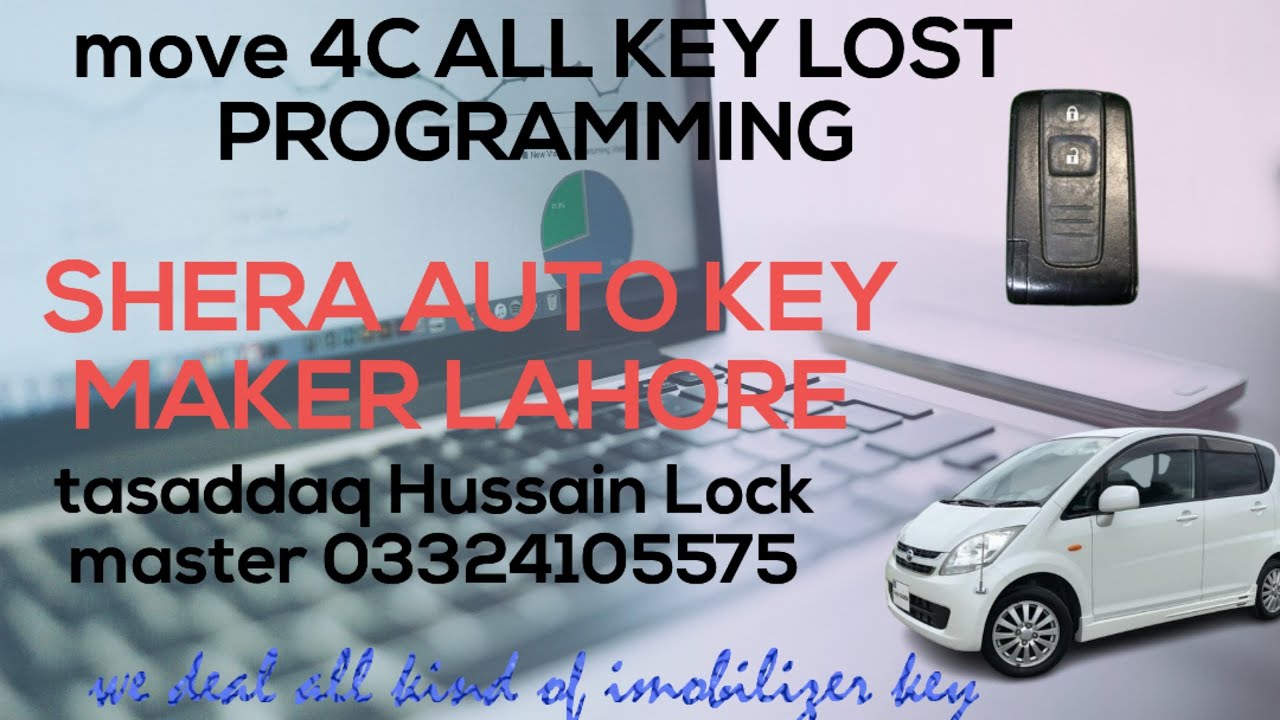 Passo 4C ALL KEY LOST PROGRAMMING SHERA AUTO KEY MAKER LAHORE WE DEAL ...