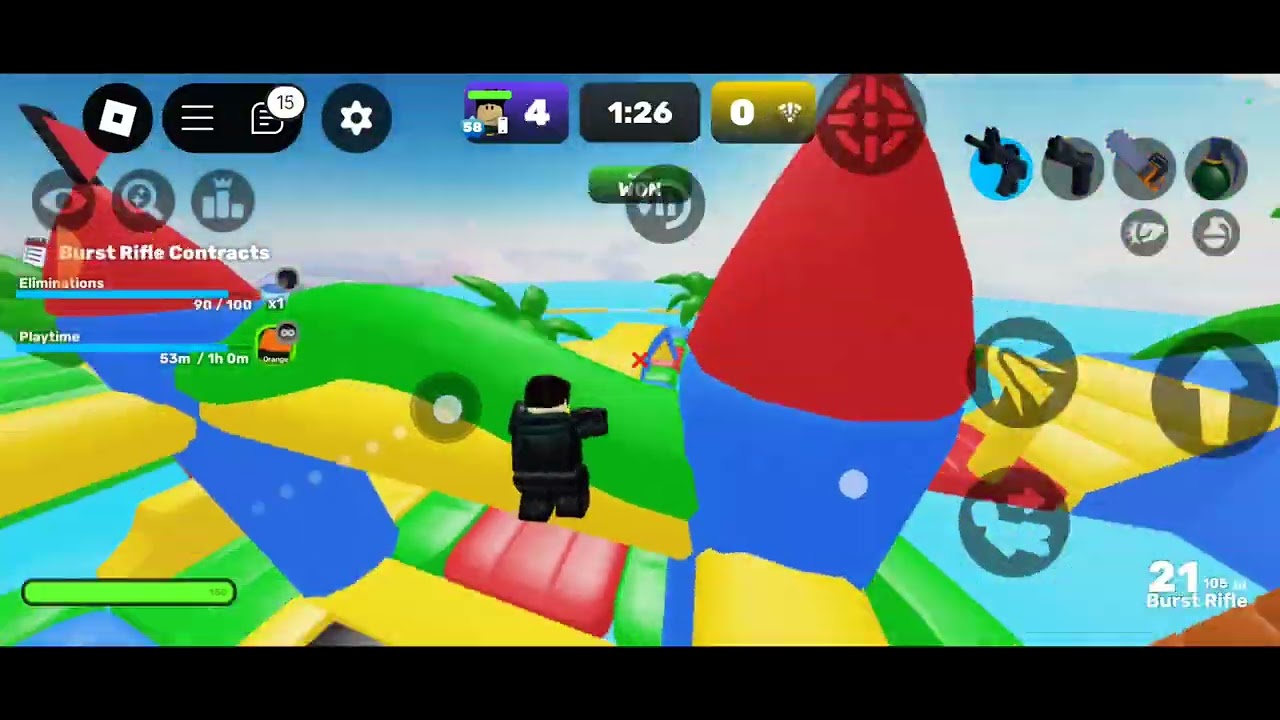 Rivals but I can only use Burst Rifle - YouTube