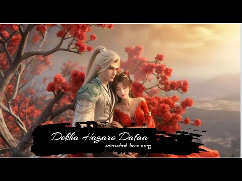 Dekha Hazaro Dafaa |  Cute Love Animated Song | Romantic Animated Short