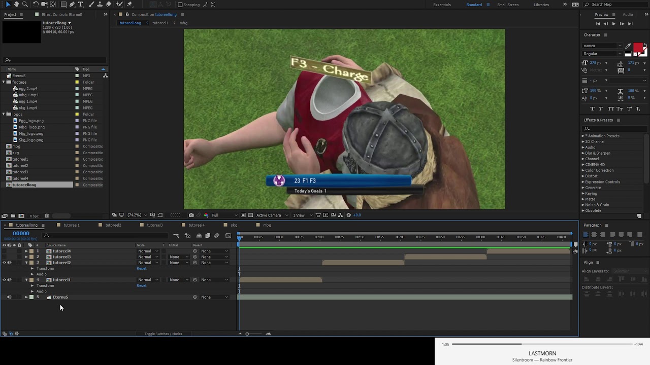 After Effects Tutorial: Basic Team Reel - YouTube