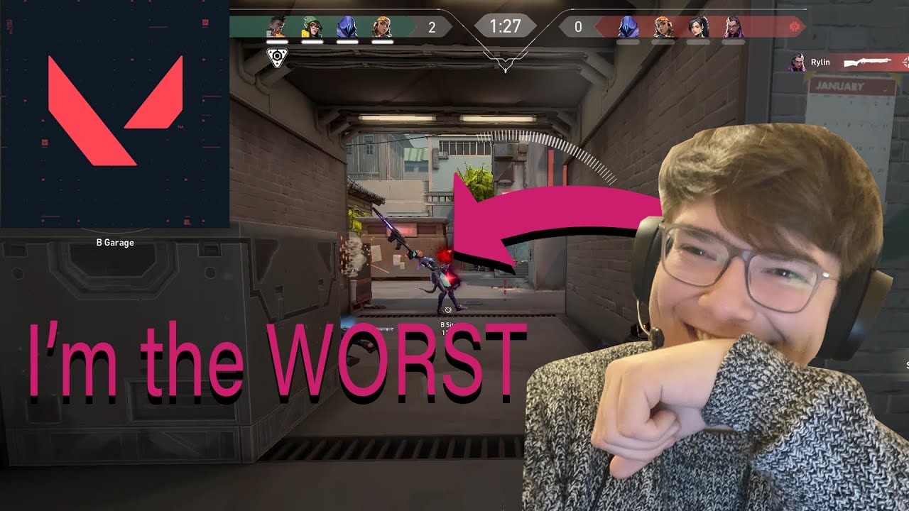 Valorant, Except I'm The Worst Player On The Team - YouTube
