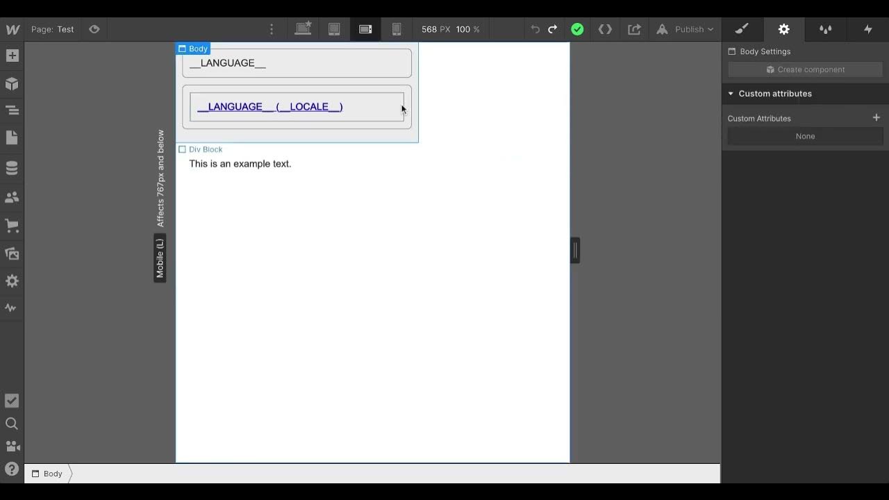 Create a custom Language Selector with Polyflow - YouTube