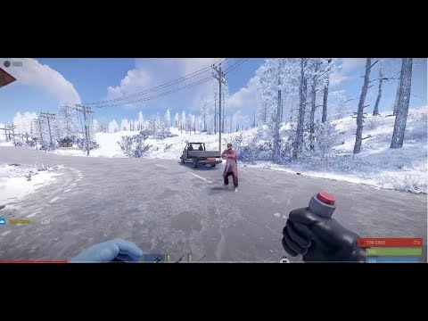 gib doing some bear hunting in rust best way to kill a bear - YouTube
