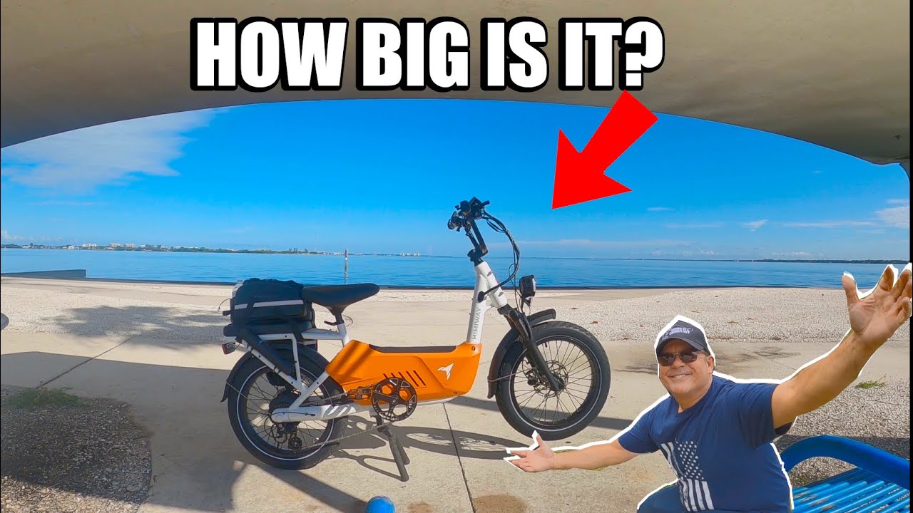 How Big or Small Is The Himiway C3 Electric Bike (Standing Next to The ...