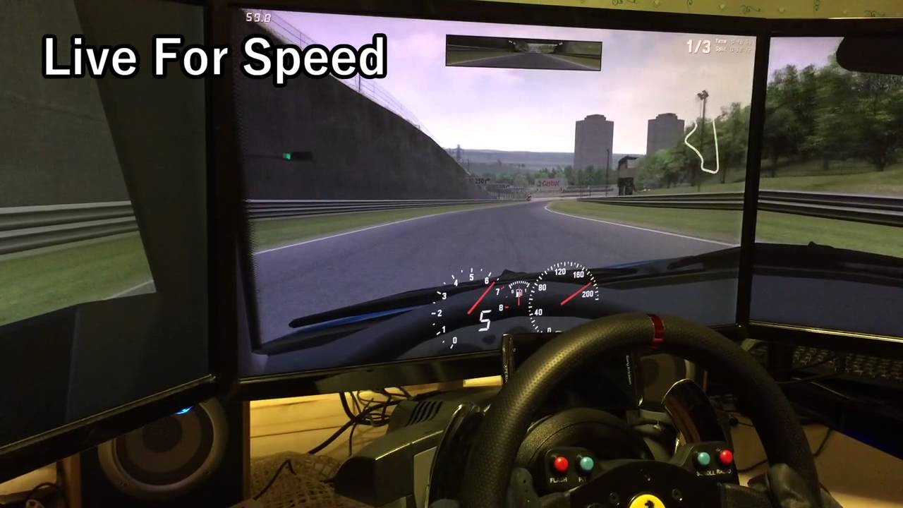 Test of Race Simulation in Windows10 - YouTube