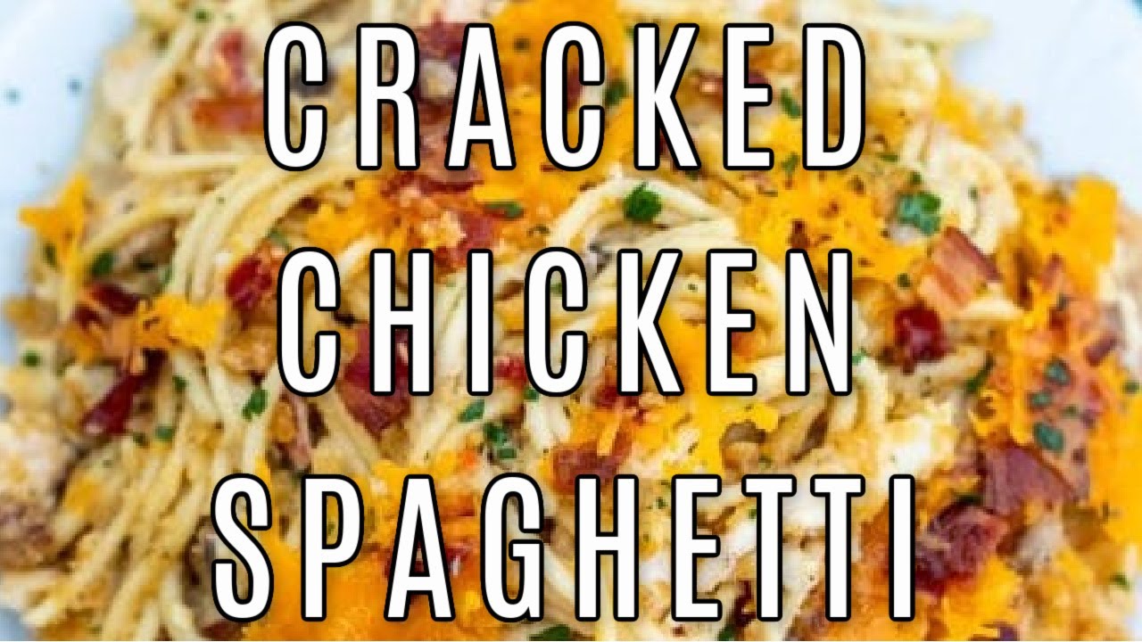 HOW TO MAKE CRACK CHICKEN SPAGHETTI - YouTube