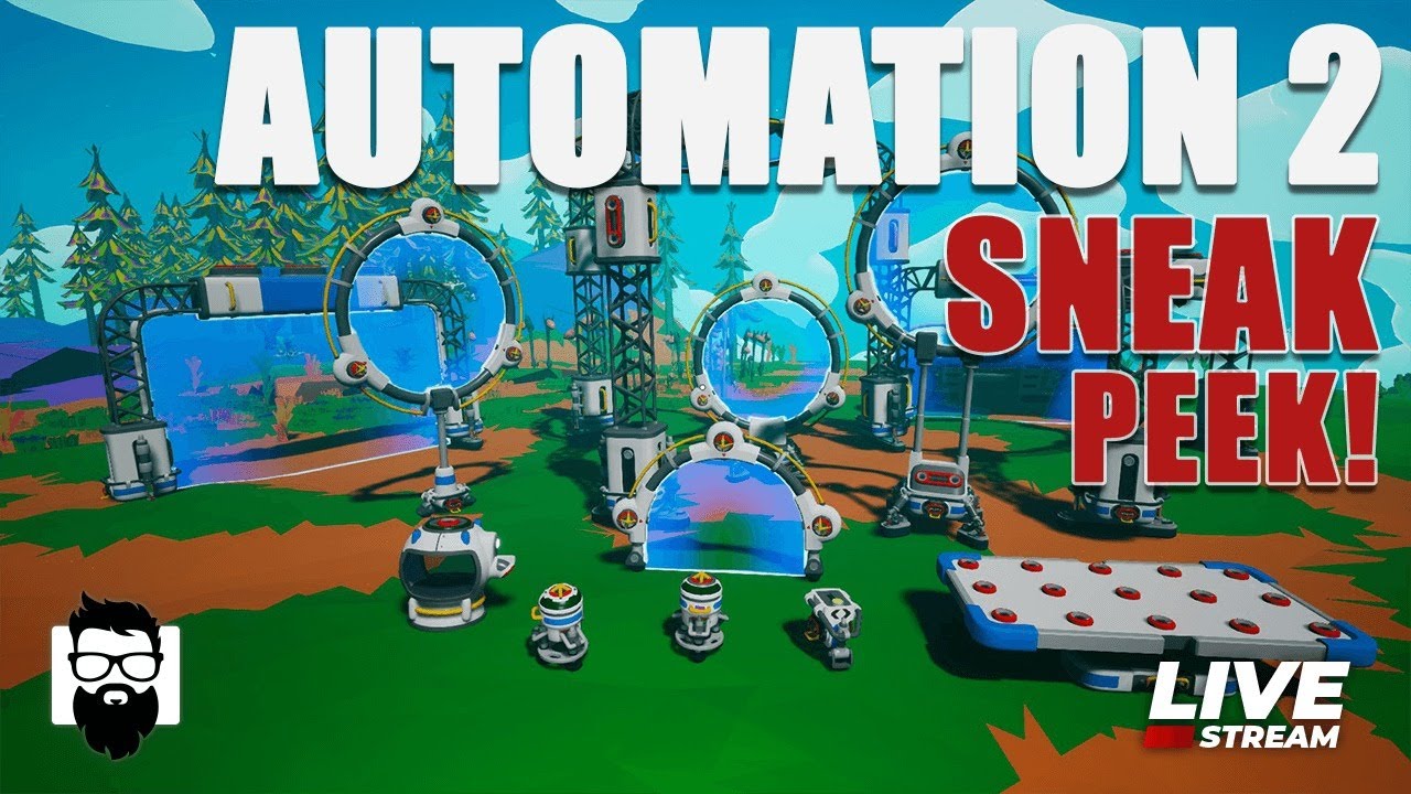 Astroneer - AUTOMATION 2 SNEAK PEEK!!! - I HAVE THE BUILD 1 DAY BEFORE ...