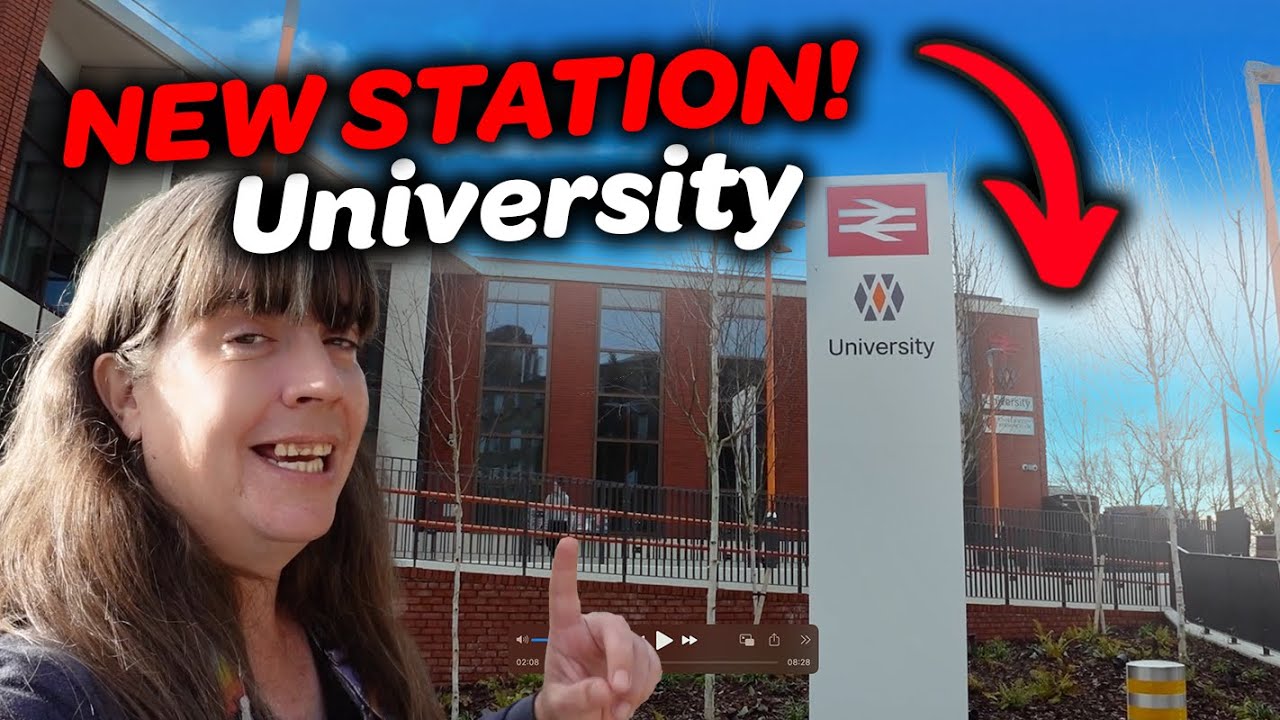 The NEW University Station in Birmingham is NOW OPEN! - YouTube