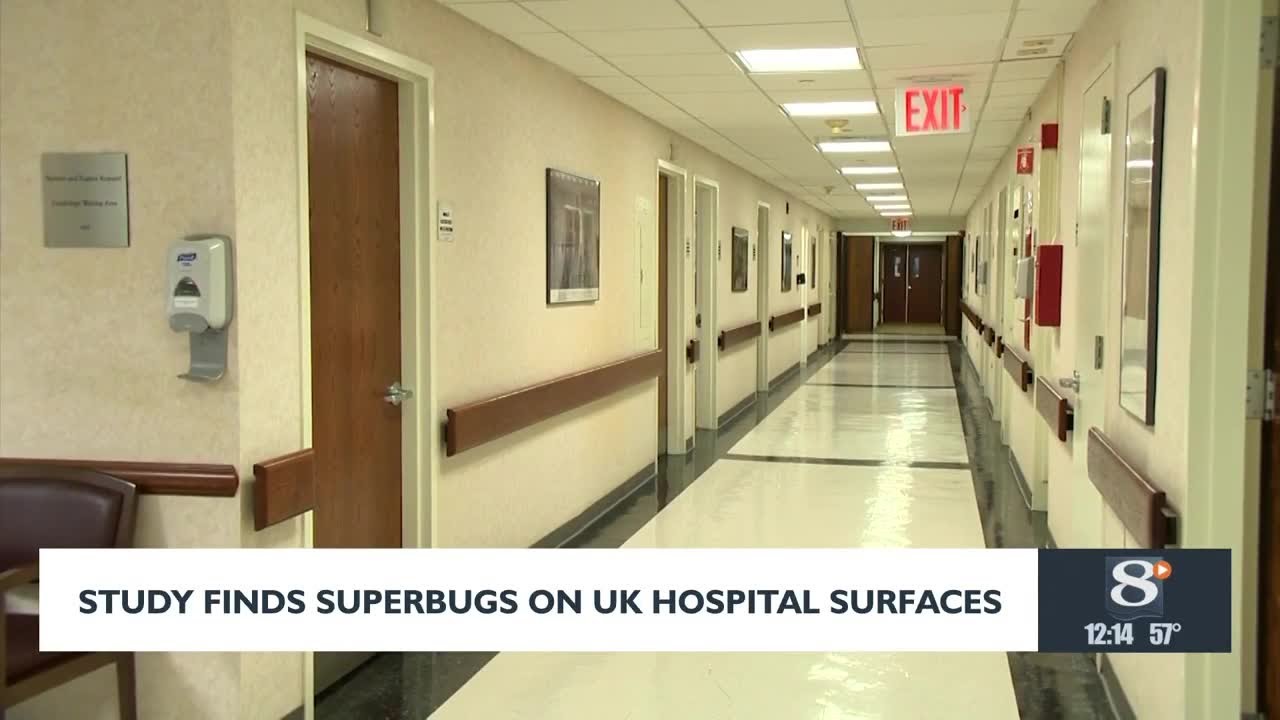 Study finds 'superbugs' on hospital surfaces in UK - YouTube