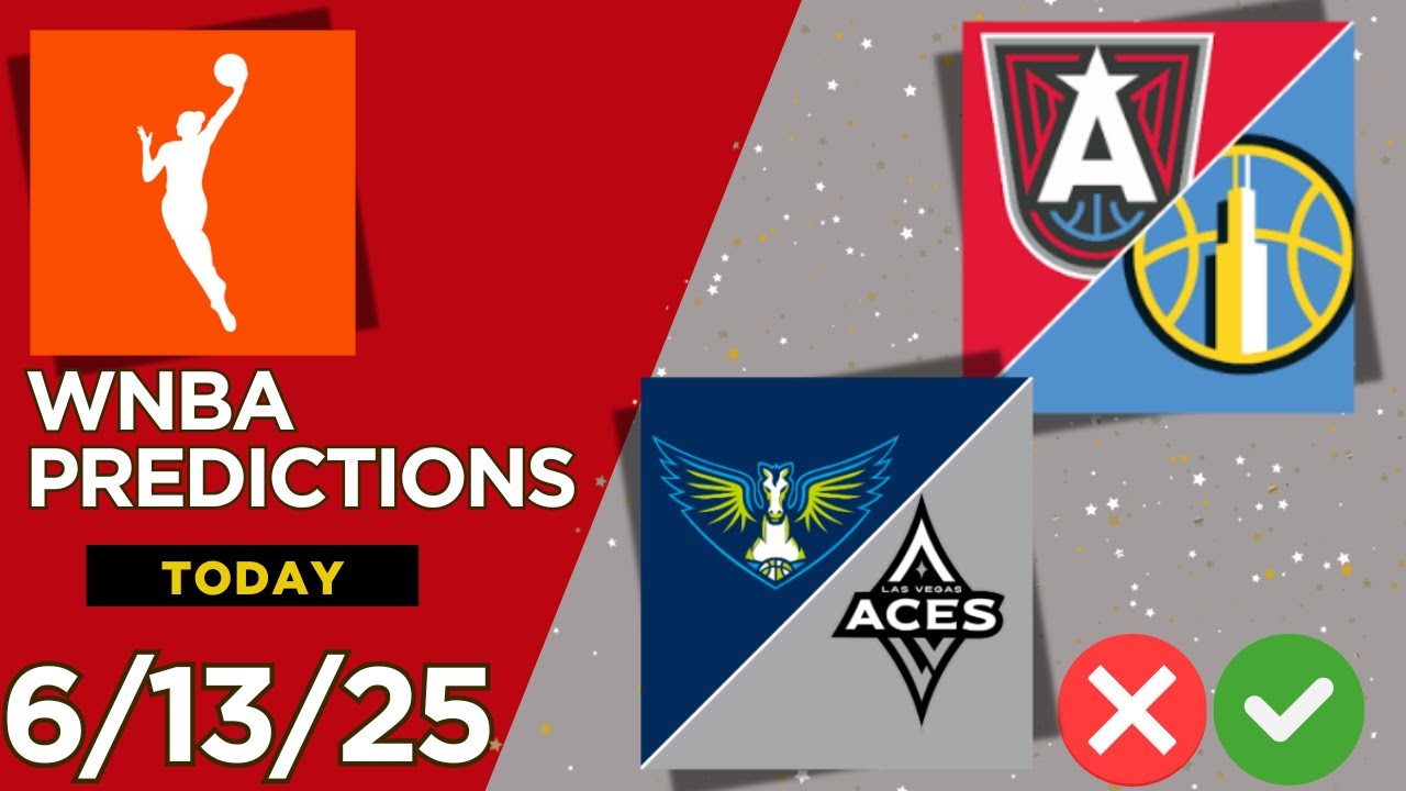 WNBA Picks Today 90% win |6/13/25 | WNBA Layup Session | WNBA ...