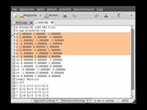 OpenGL (SDL,C++) tutorial 8 - Simple wavefront (.obj) model loader (part 1) - YouTube