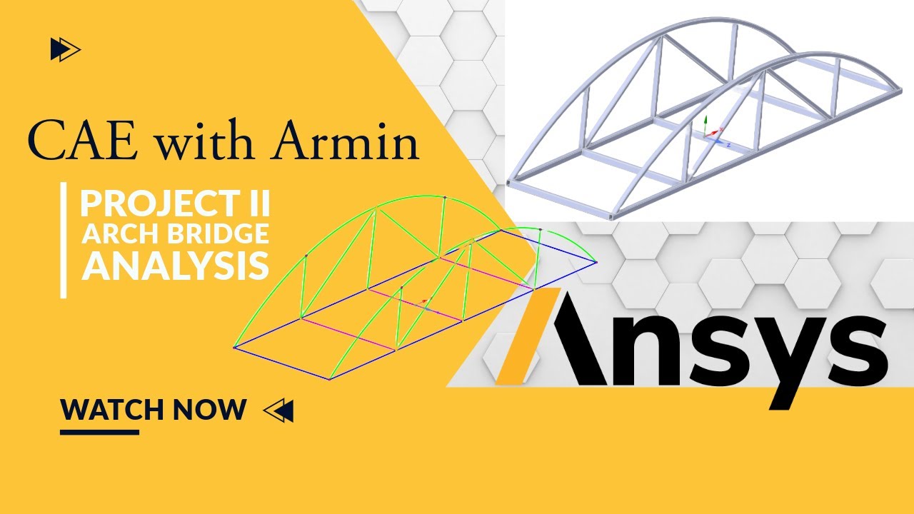 🔧Ansys Tutorial: How to convert 3D parts to 1D elements - YouTube